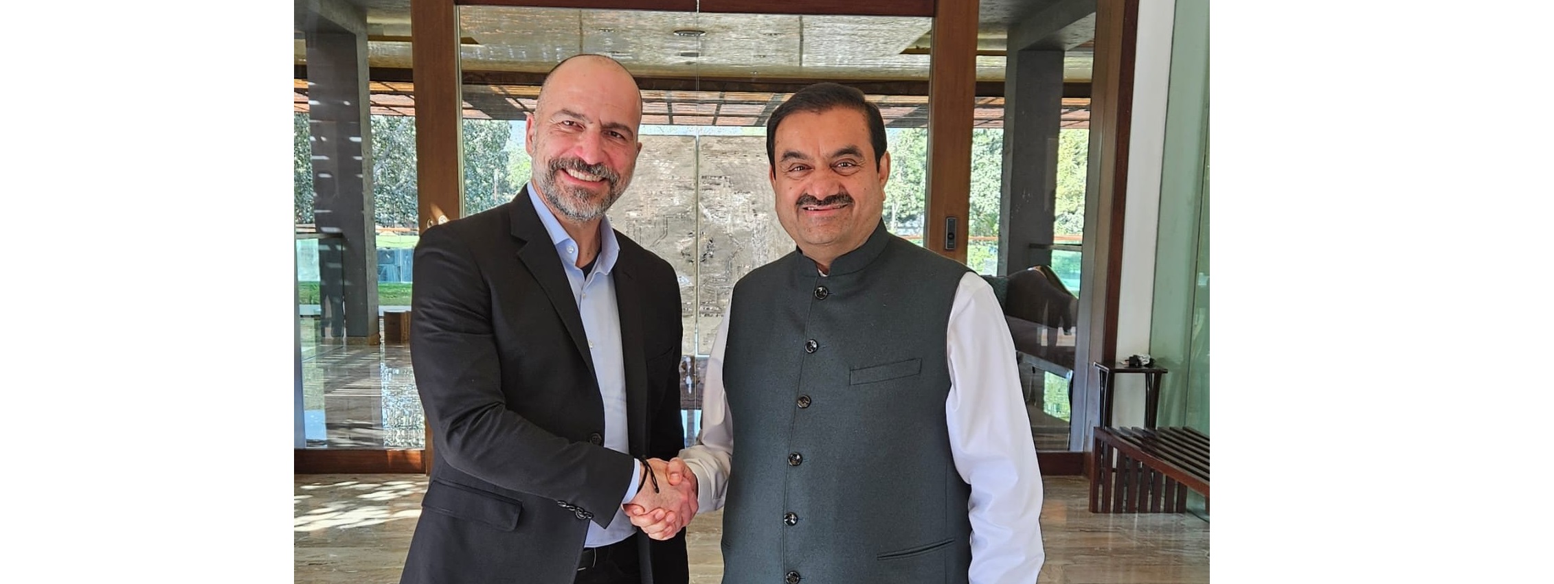Gautam Adani meets Uber CEO, sparks speculation – Telematics Wire